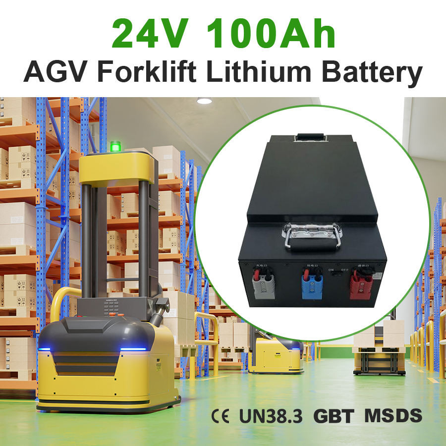 Customizable 24V 48V AGV Rechargeable Traction Forklift Battery Pack ...